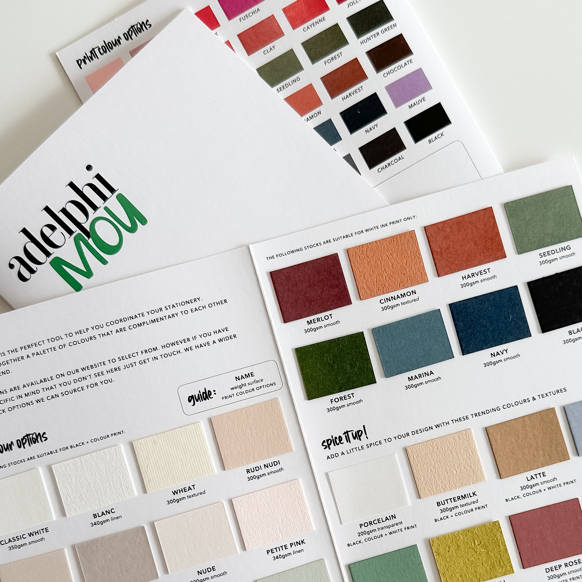 Colour Guide – adelphi mou